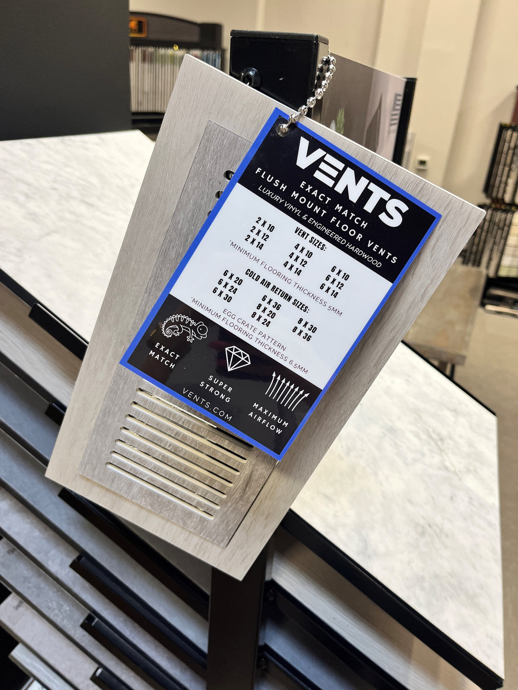 Floor Vent Covers to Match Luxury Vinyl Plank, Tile, LVP/LVT, Hardwood ...